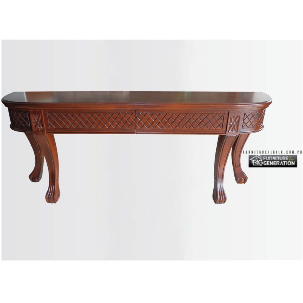 Sanyoh Mahogany Console Table (Pre-order) Furnitureiloilo.com.ph ...