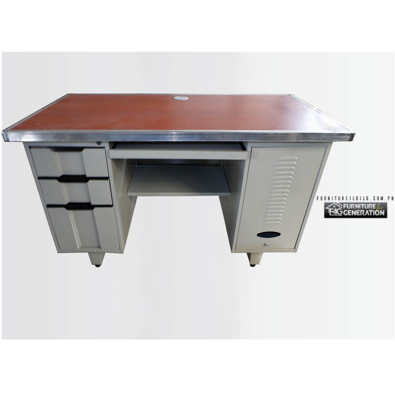 Bondie Metal Desk, Metal Office Table, Office Table (1.2 ...
