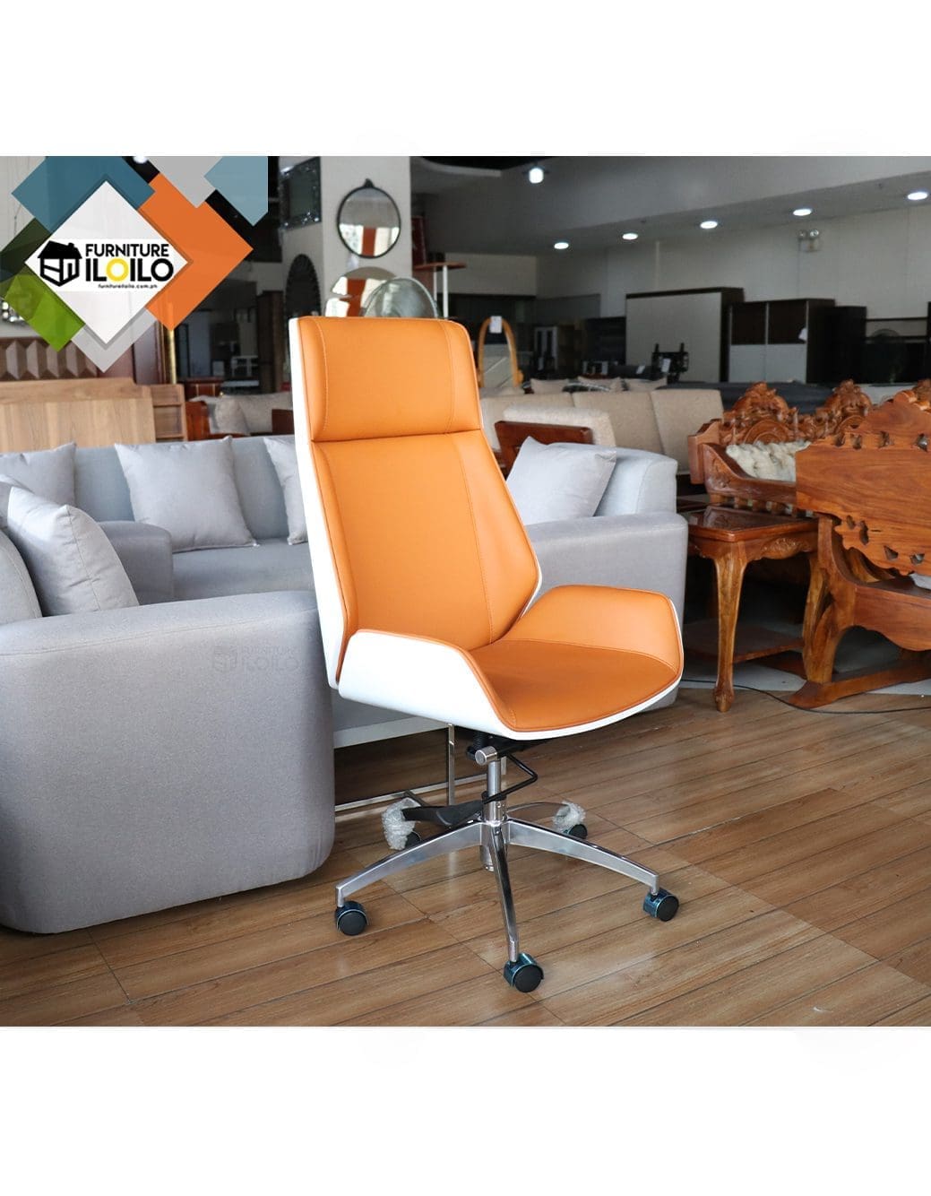 Shantel Bentwood Office Chair Executive Furnitureiloilo.com.ph ...