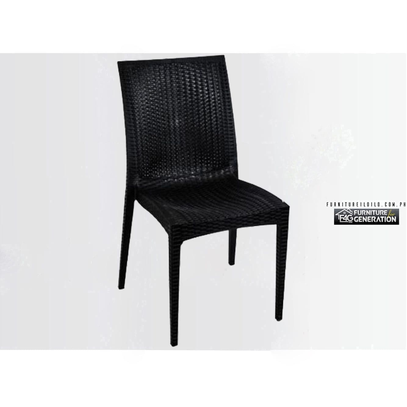 Chansey Event Rattan Plastic Chair, Restaurant Dining Chair, Resto-Bar ...