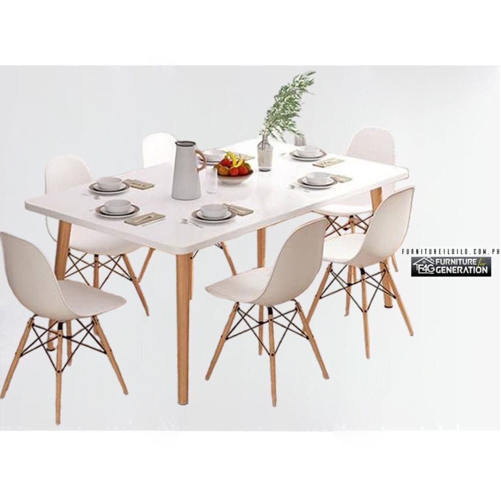 Rudio PVC Dining Table Set 4 Four Seater, Dining Table Set 6 Six Seater ...