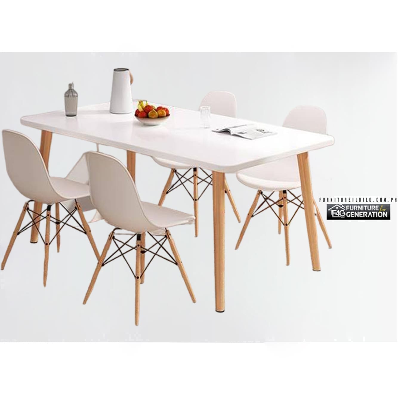 Rudio PVC Dining Table Set 4 Four Seater, Dining Table Set 6 Six Seater ...